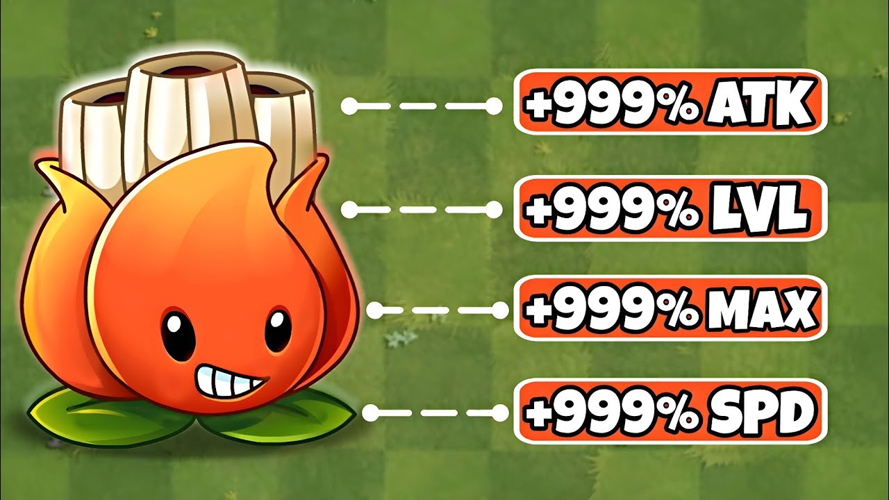 A.K.E.E.NEW UPGRADE +999% Level Pvz 2 New M*d - YouTube