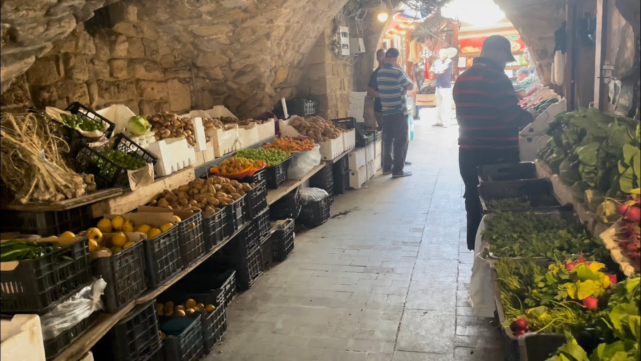 Old souk/bazaar in Saida/Sidon/Lebanon🇱🇧/érdekes libanoni bazár D ...