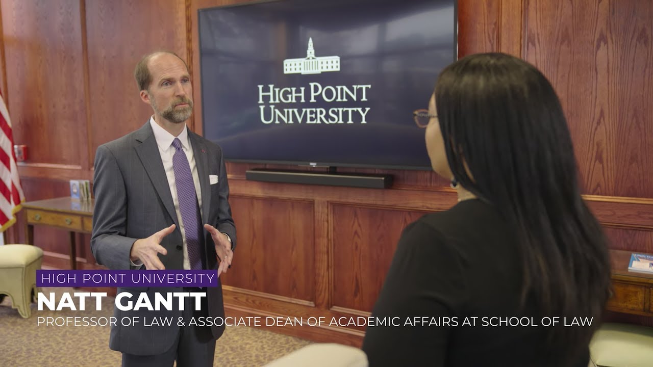 Law School Interview with Associate Dean Natt Gantt & HPU Alumni ...