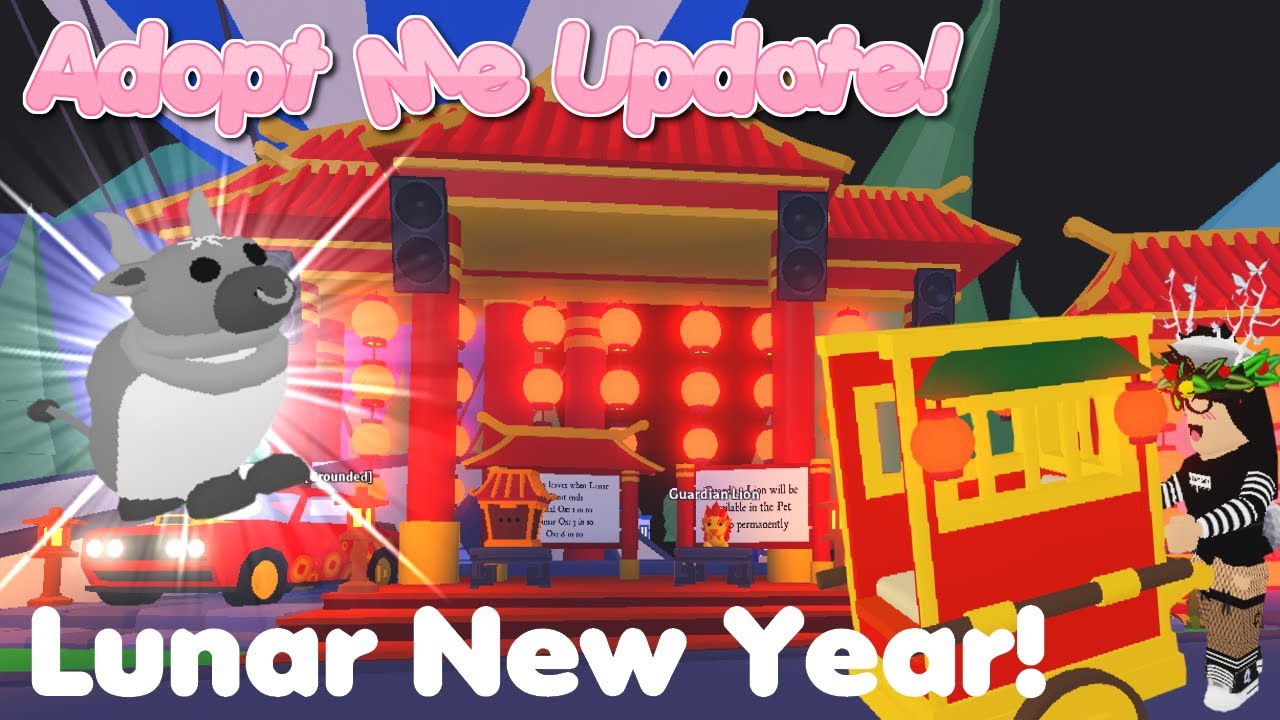 Adopt Me - Chinese/Lunar New Year Update 2021! NEW PETS AND ITEMS ...