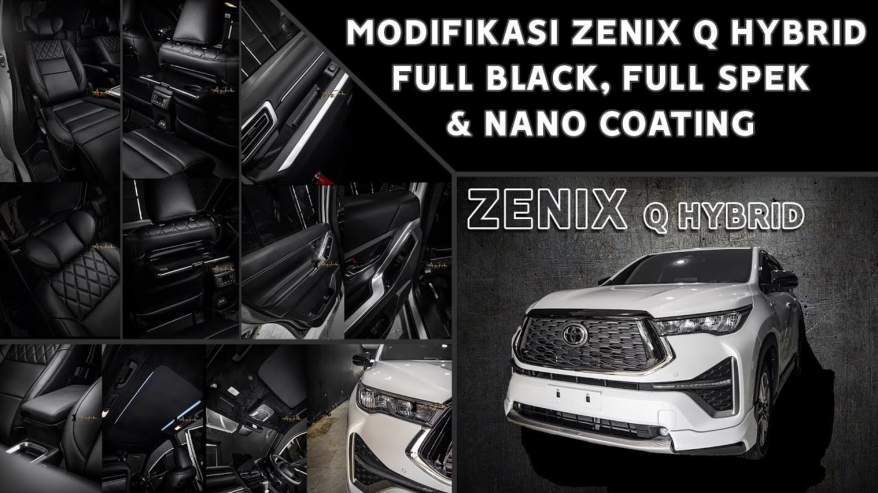 INI DIA TOYOTA ZENIX TIPE Q BLACK OUT INTERIOR - YouTube