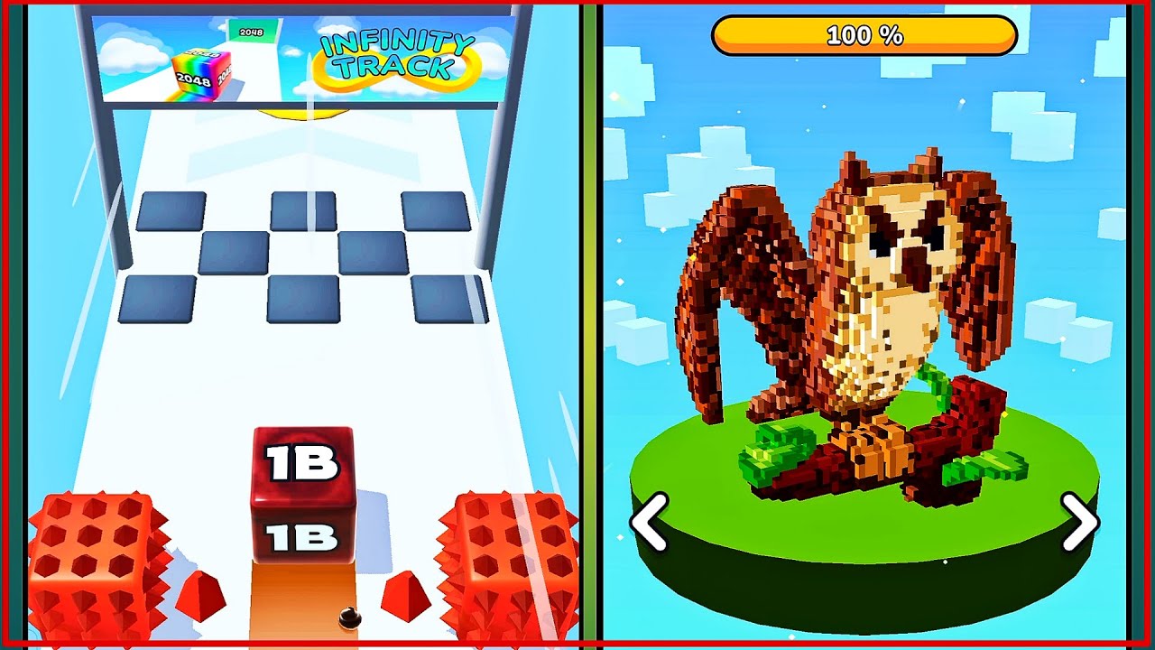 Jelly Run 2048 #6th Gameplay Building New Home | 1 Billion Cube 🤑😛 ...