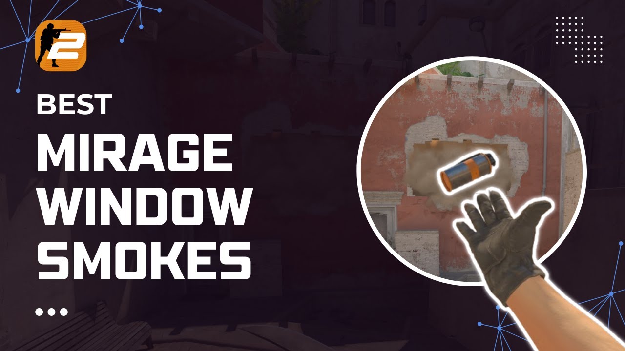 Every Essential Window Smoke on Mirage | CS2 Utility Guide - YouTube