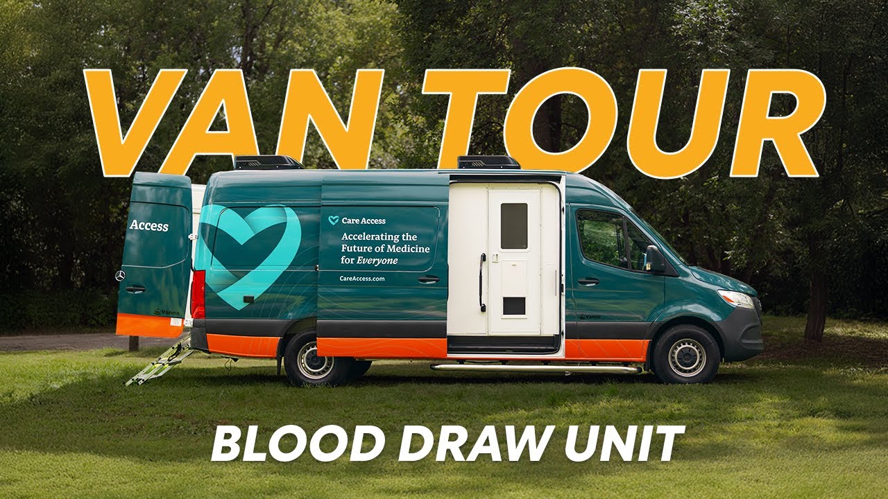 MMU Van Tour | Mobile Blood Draw Unit Layout - YouTube