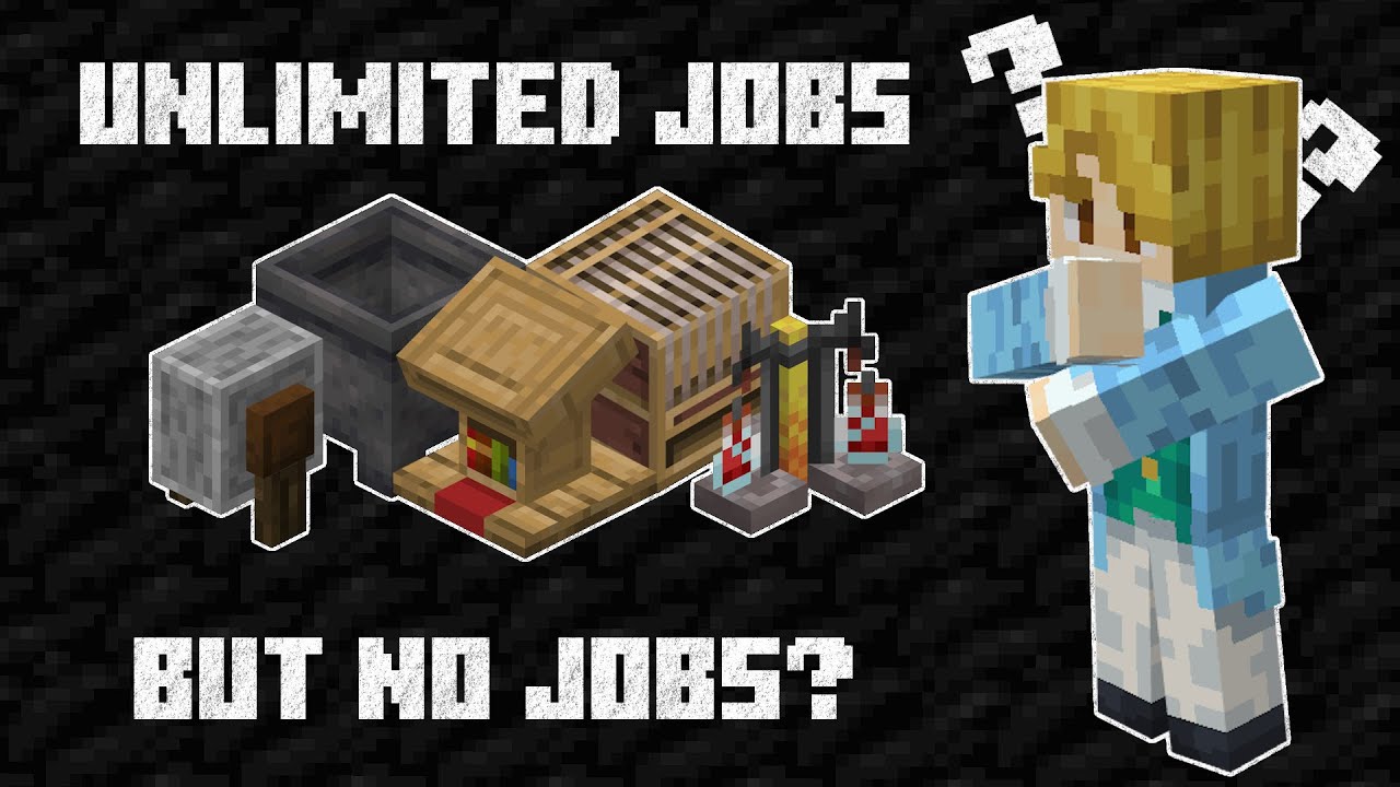 Adding Unemployment to Minecraft - YouTube
