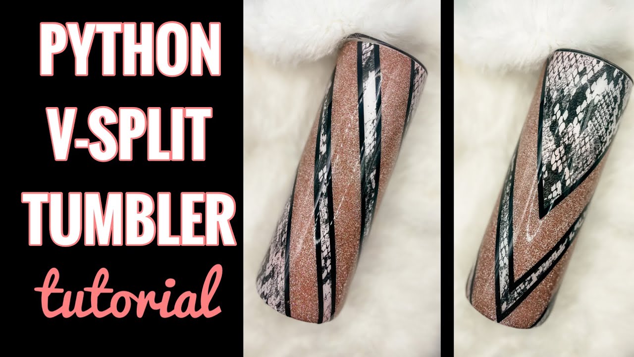 Double V Split Tumbler Tutorial - YouTube