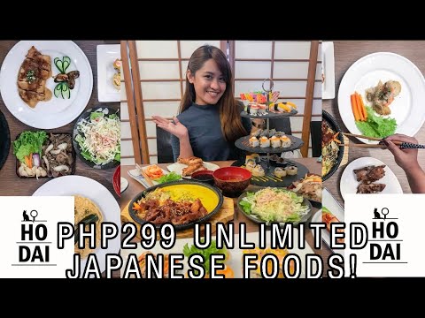 MY HODAI RESTAURANT EXPERIENCE! PHP299.00 UNLIMITED JAPANESE FOOD ...
