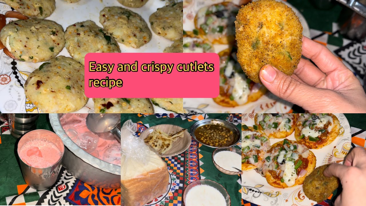 Sehri To Iftar Vlog | Easy and Crispy Cutlets Recipe | Bushra Haroon ...