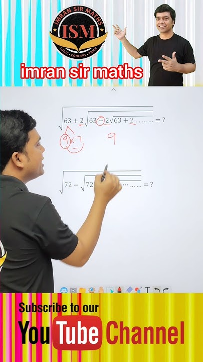 Simplification Tricks | Surds and Indices Trick | Maths Tricks | imran sir maths #shorts - YouTube