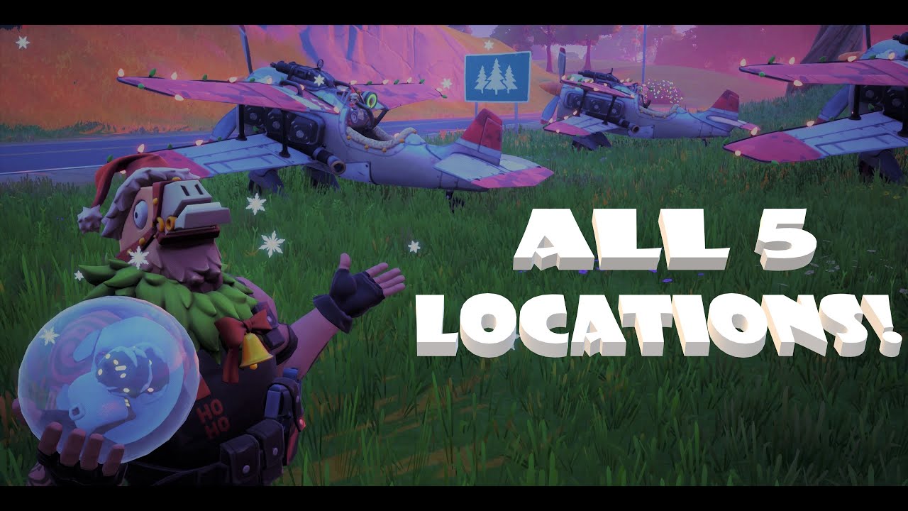 Fortnite | Visit different Snowmando outposts | ALL 5 LOCATIONS!! # ...