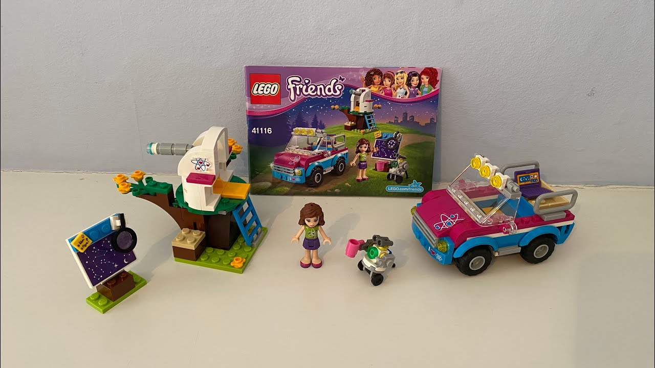 Lego Friends Olivia’s Exploration Car Set from 2016 Review. - YouTube