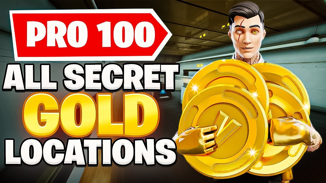Fortnite Pro 100 - How To Get 4000 Gold (All Secrets 2023) - YouTube