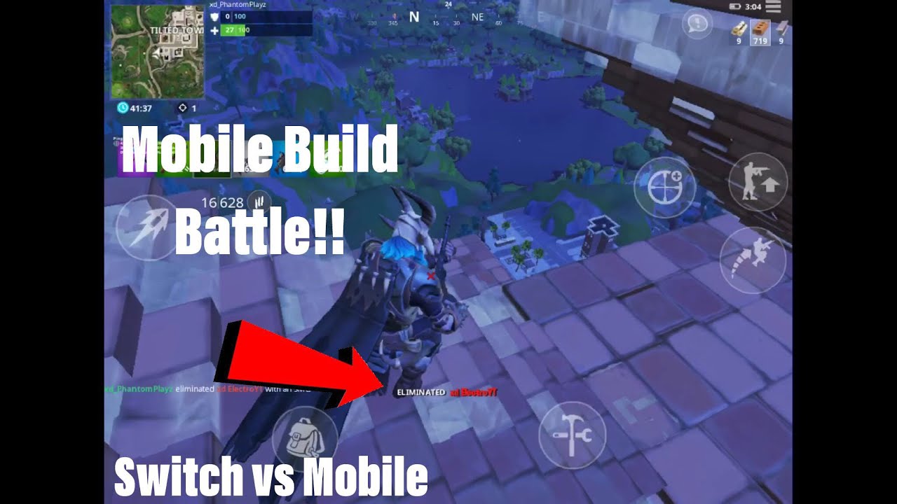Fortnite Mobile Build Battle - YouTube