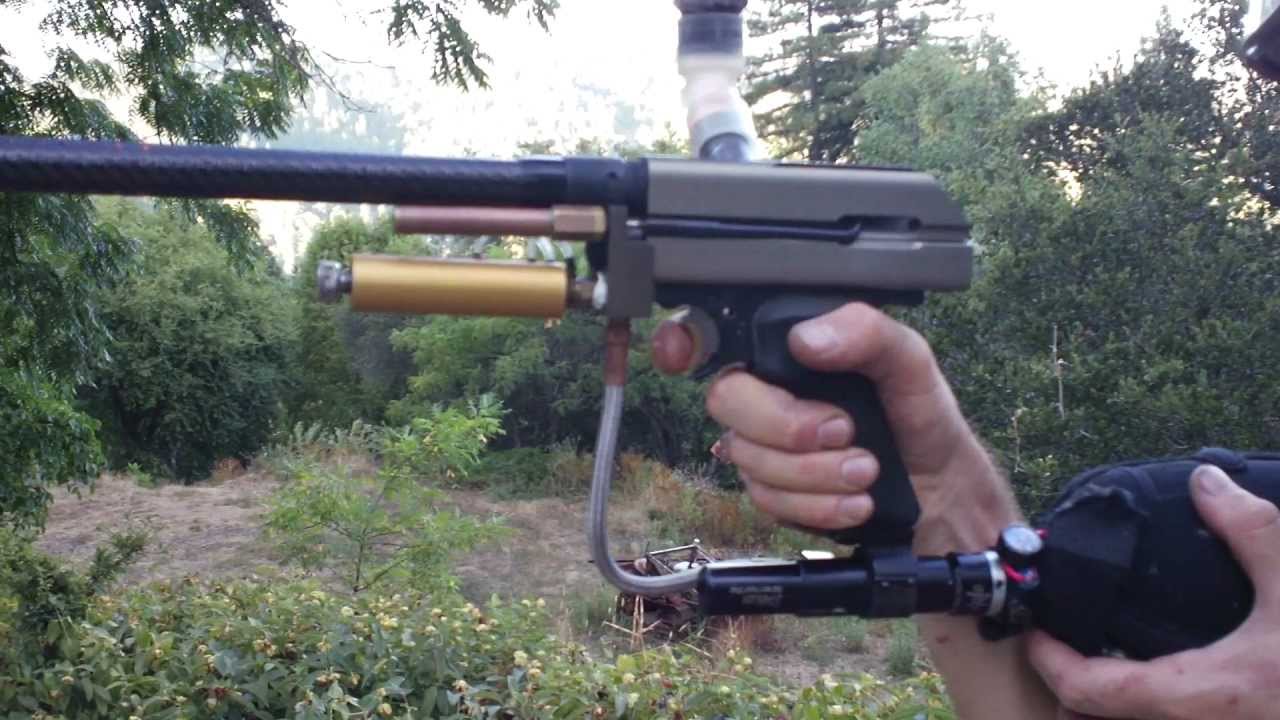 Brahim Estephan's OTP Micro Mini Autococker (c.1992?) - YouTube