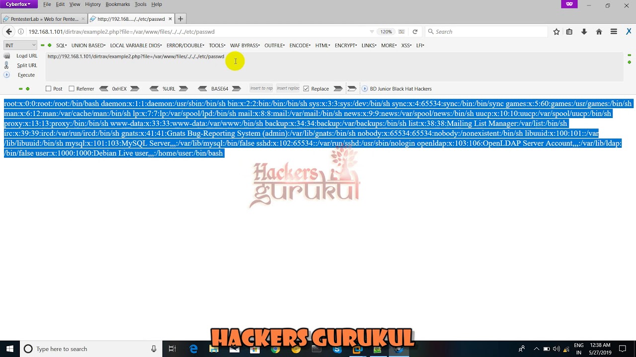 Web For Pentester -1 Directory Traversal All Example's Solution - YouTube