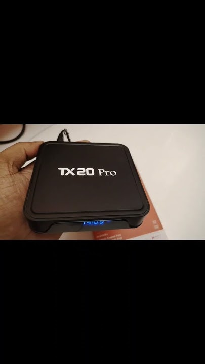 Tx20 Pro 12k Bluetooth Voice Control Android Tvbox - YouTube