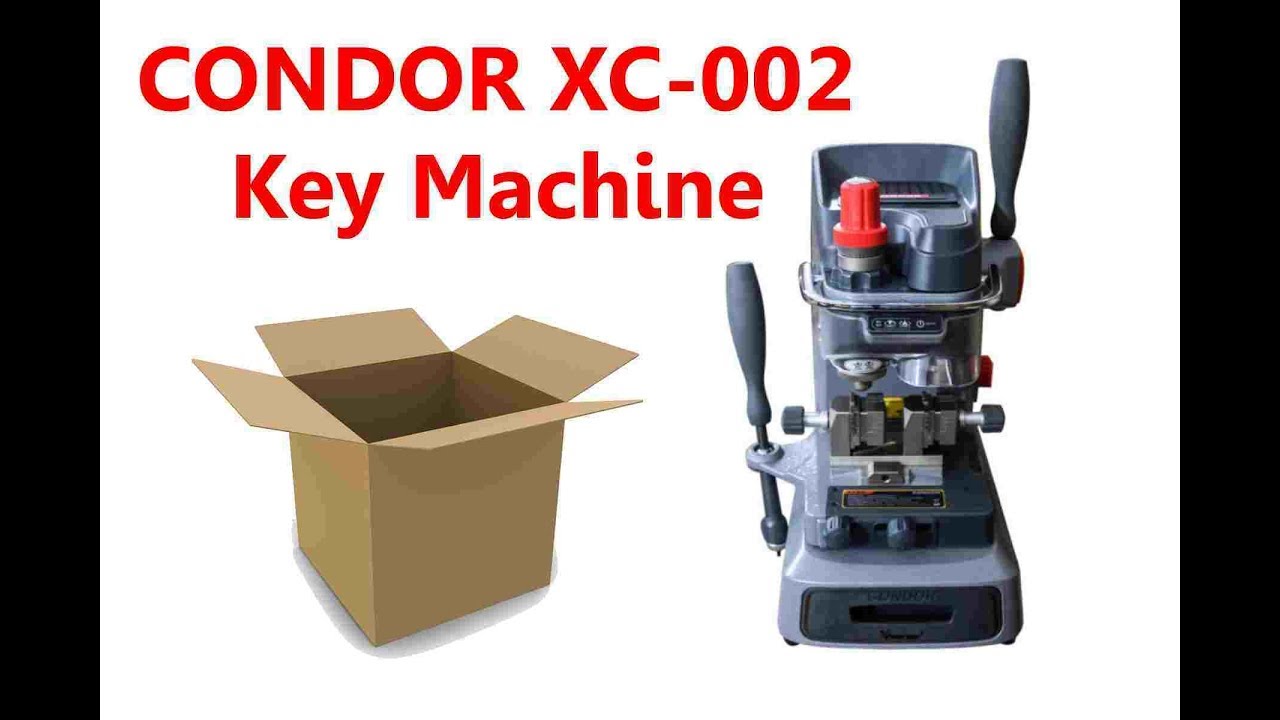 Concord XC-002 key machine - Unboxing - YouTube