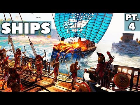ASSASSIN'S CREED ODYSSEY Walkthrough Gameplay Part 4 - THE SHIPS (AC ...