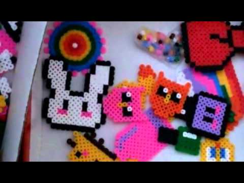 Tutte le mie creazioni in pyssla!! - YouTube