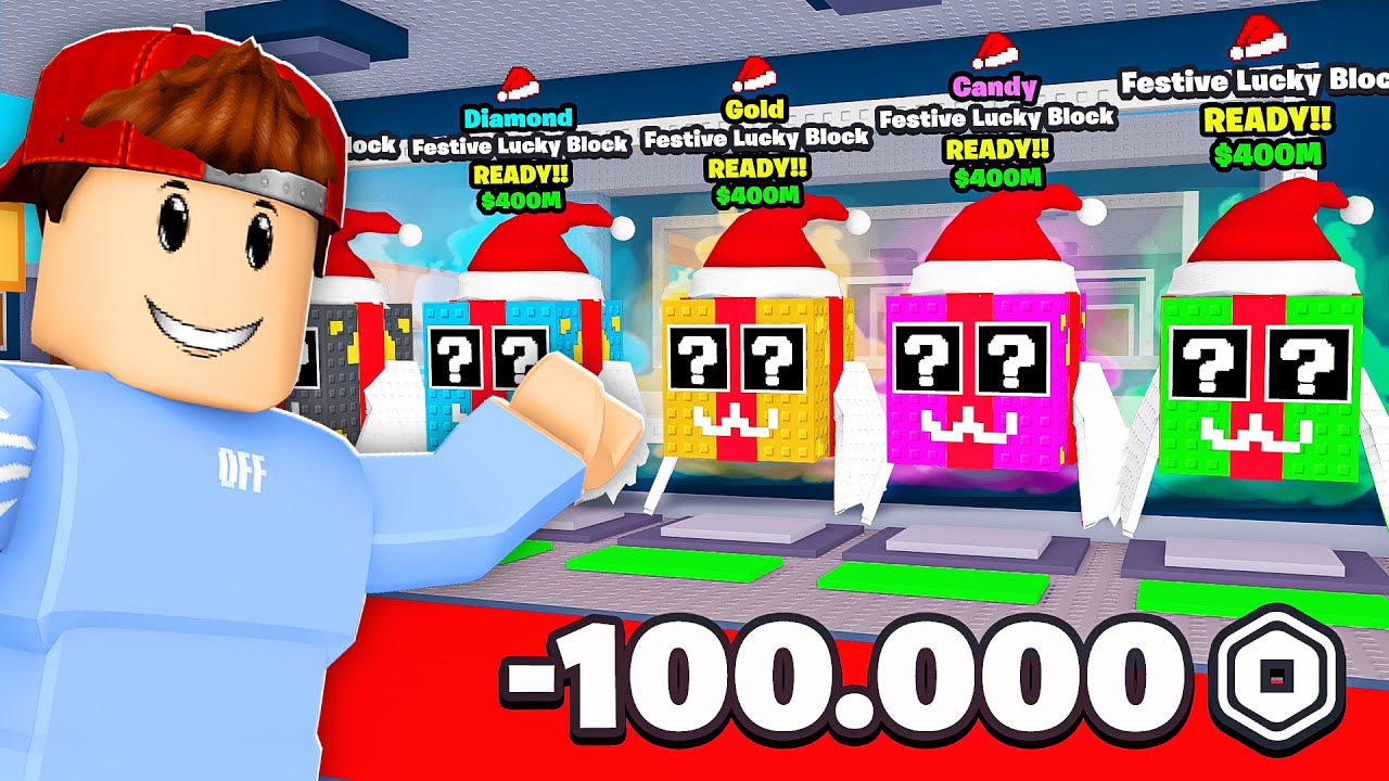 'I OPEN the 100,000 ROBUX LUCKY BLOCK in Steal a Brainrot! ⚠️ (Do not ...
