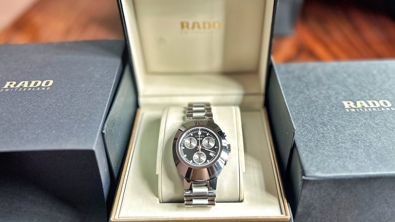 Rado Diastar Chronograph (R12638173) India - Unboxing and Fit check ...