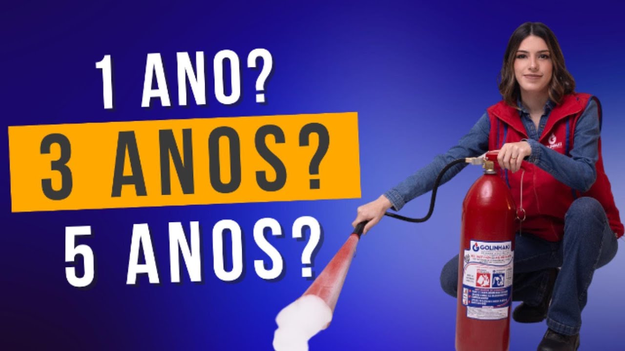 QUAL É A VALIDADE DOS EXTINTORES DE INCÊNDIO? - YouTube
