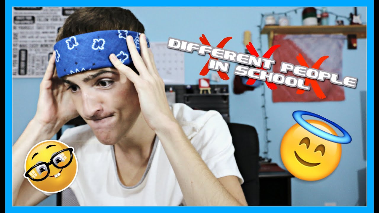 Different People In School | Alex Atiyeh - YouTube