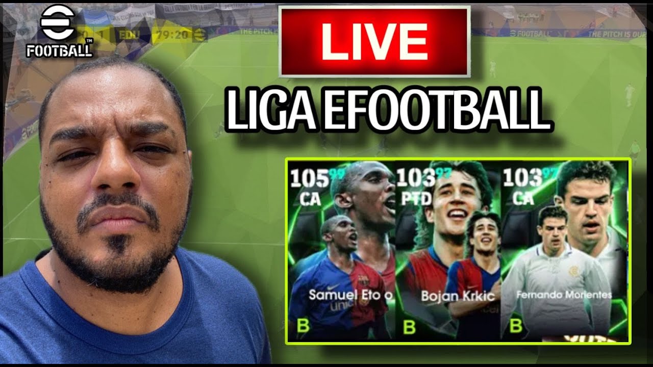 EM BUSCA DA PRIMEIRA DIVISÃO NA LIGA EFOOTBALL - LIVE ON - YouTube