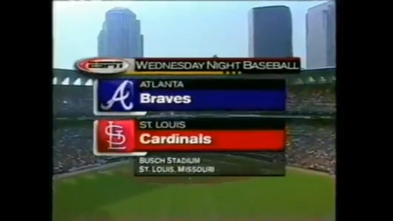 2001-08-01 Atlanta Braves vs St Louis Cardinals - YouTube