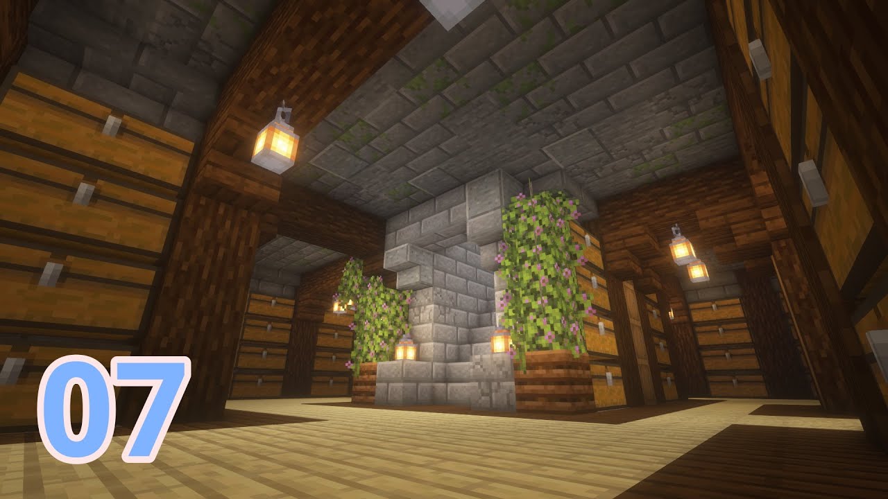 Minecraft | How to Build a Castle - Part 7: Storage - YouTube