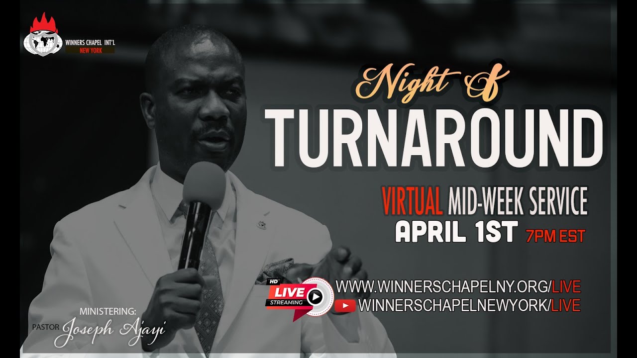 VIRTUAL MID-WEEK SERVICE. NIGHT OF TURNAROUND. | 04.01.19 | WINNERS ...