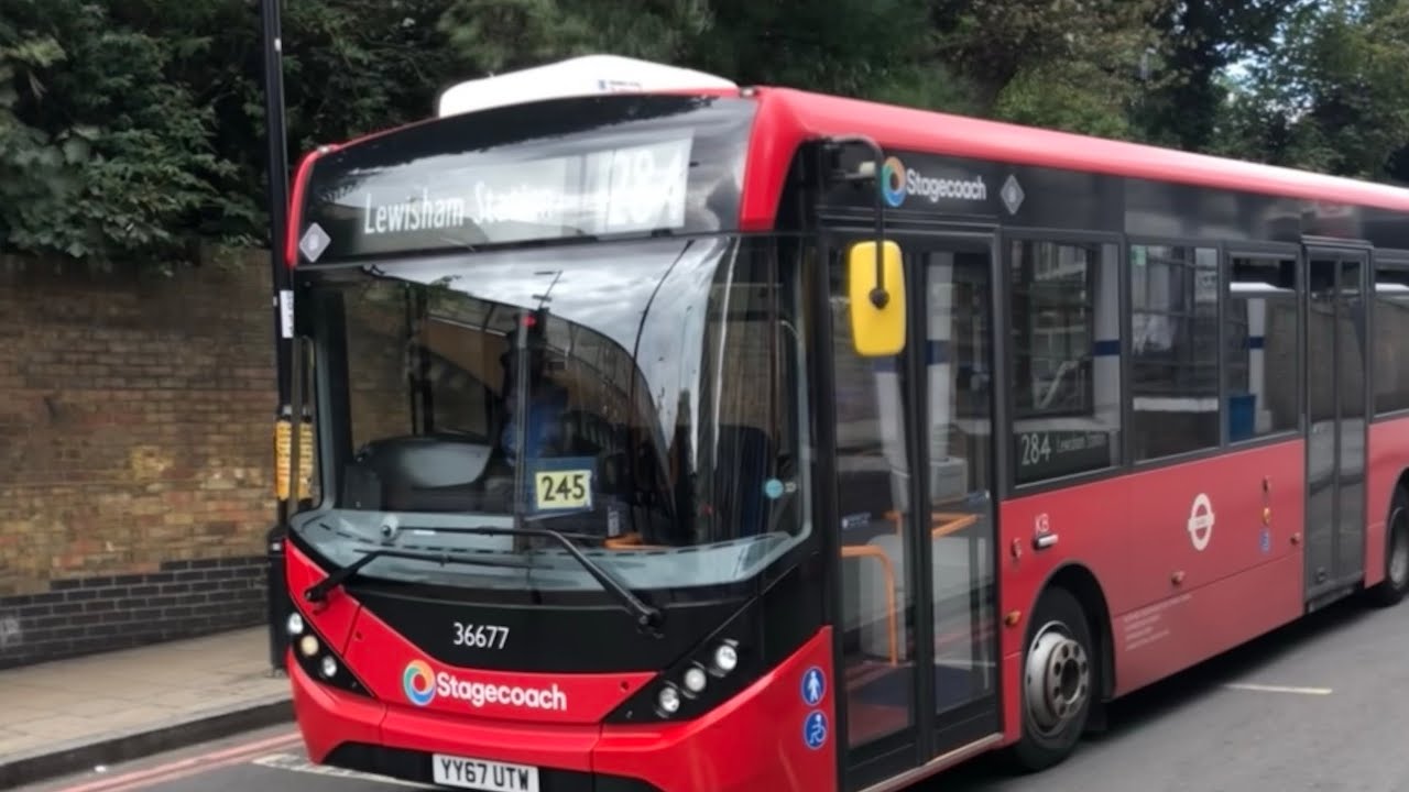 *Diversion* Stagecoach London Route 284 YY67UTW - YouTube
