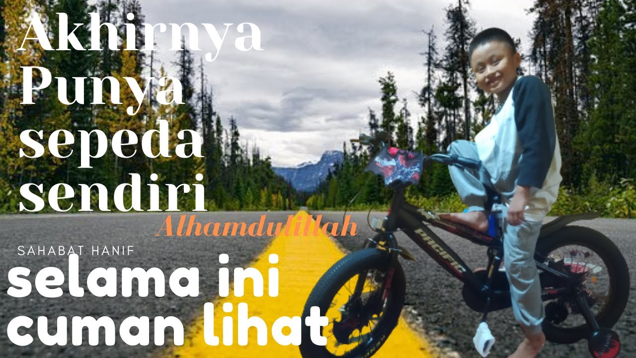 Playing a new bike as a Ramadan gift # Bermain sepeda baru hadiah ...