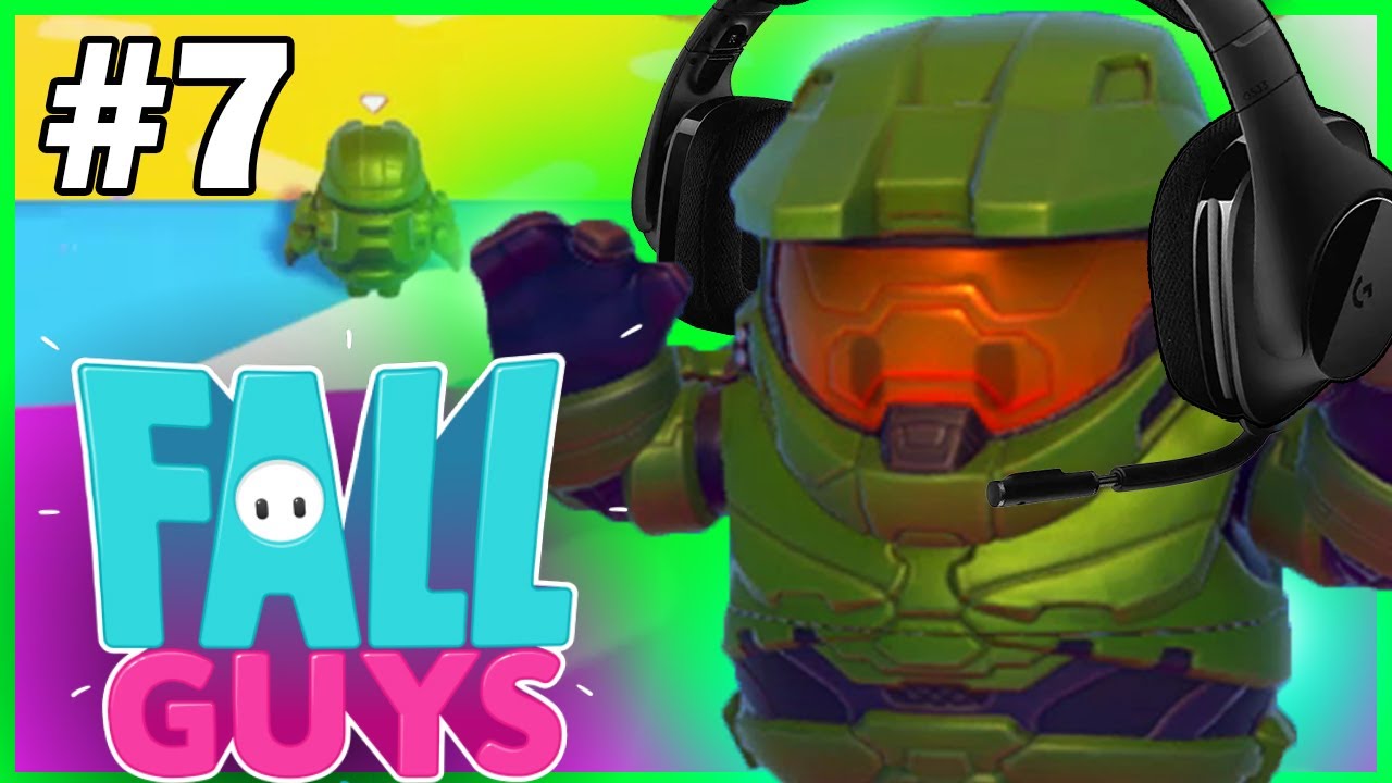 MASTER CHIEF EN FALL GUYS #7 | A LA GUERRA - YouTube