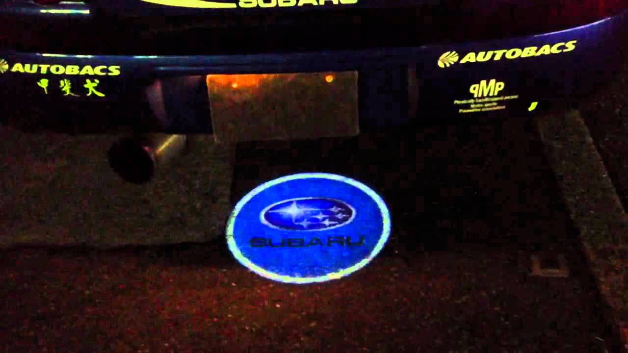 LED LASER LOGO LIGHT - YouTube