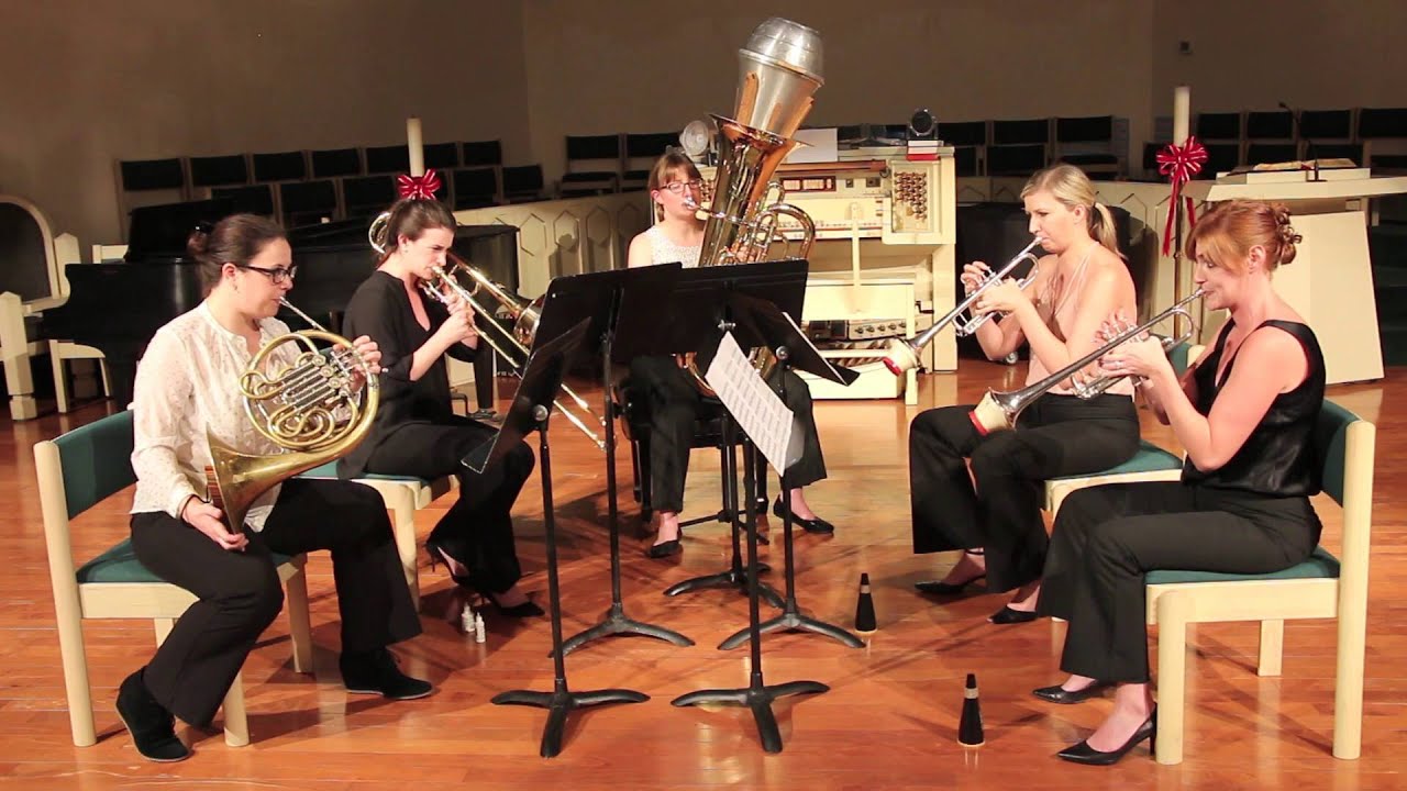 Seraph Brass: Plog 4 Sketches, Mvt. II. Allegro vivace - YouTube