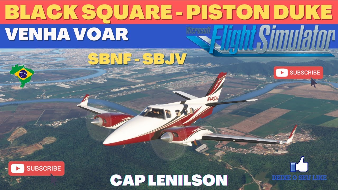 BLACK SQUARE - PISTON DUKE | NAVEGANTES - JOINVILE | SBNF - SBJV | VFR ...