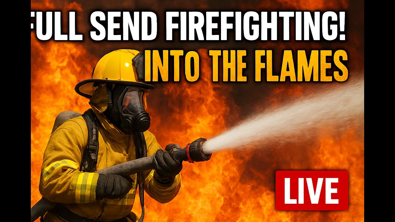FULL SEND FIREFIGHTING! | Into The Flames LIVE Stream - YouTube
