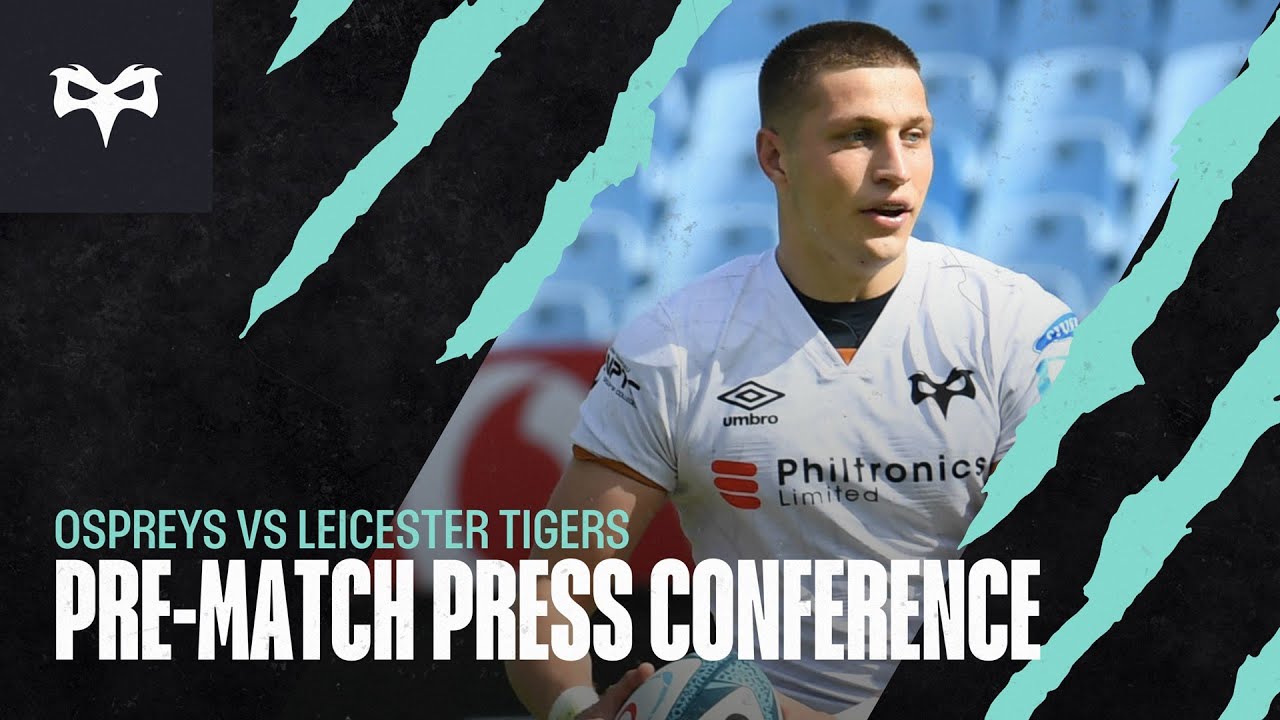Pre-Match Press Conference - Max Nagy (Vs Leicester Tigers) - YouTube