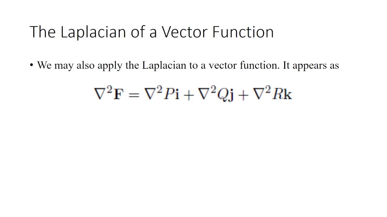 Vector Products on The Del Operator - YouTube