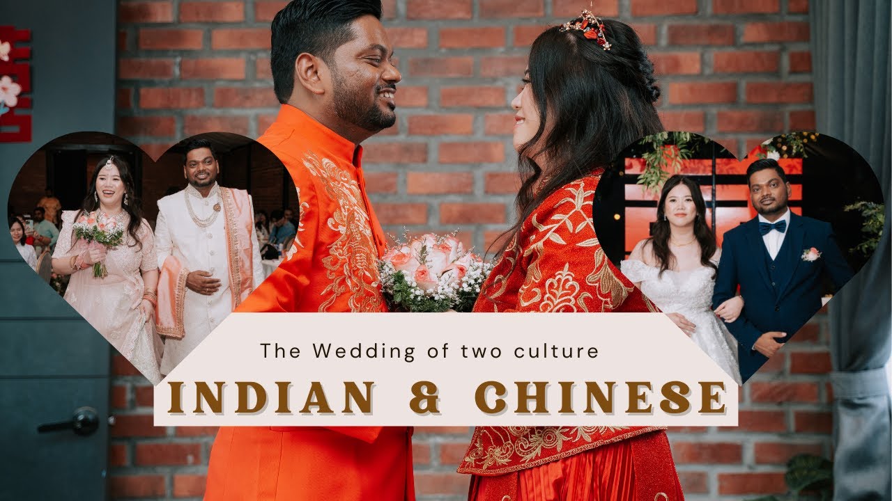 Our Indian-Chinese ( Chindian ) Wedding Celebration! - YouTube