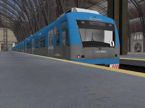 OPEN RAILS EN VIVO LINEA MITRE PROBANDO NUEVA FORMACION PUMA CHAPA E - YouTube