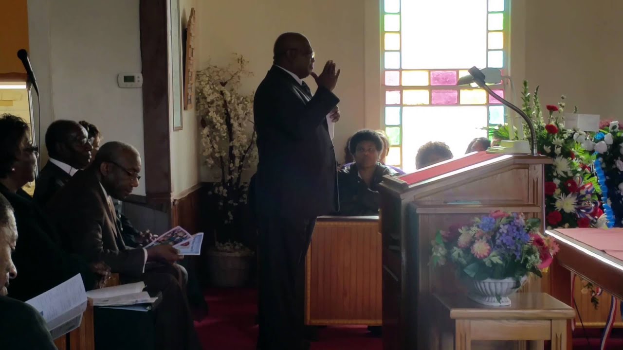 Kenneth Faison Celebrating Of Life Classmates Remarks - YouTube