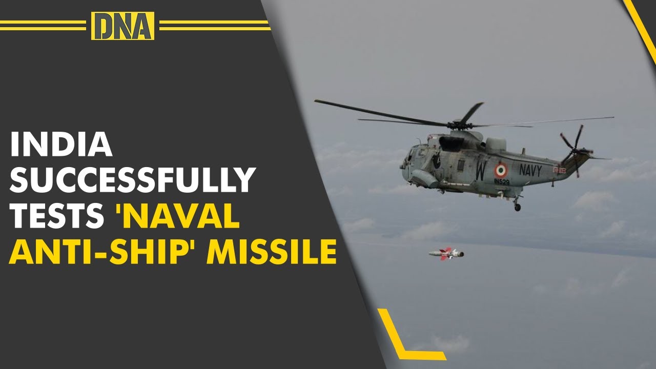 Naval Anti-Ship Missile: India Successfully Tests DRDO-Developed ...