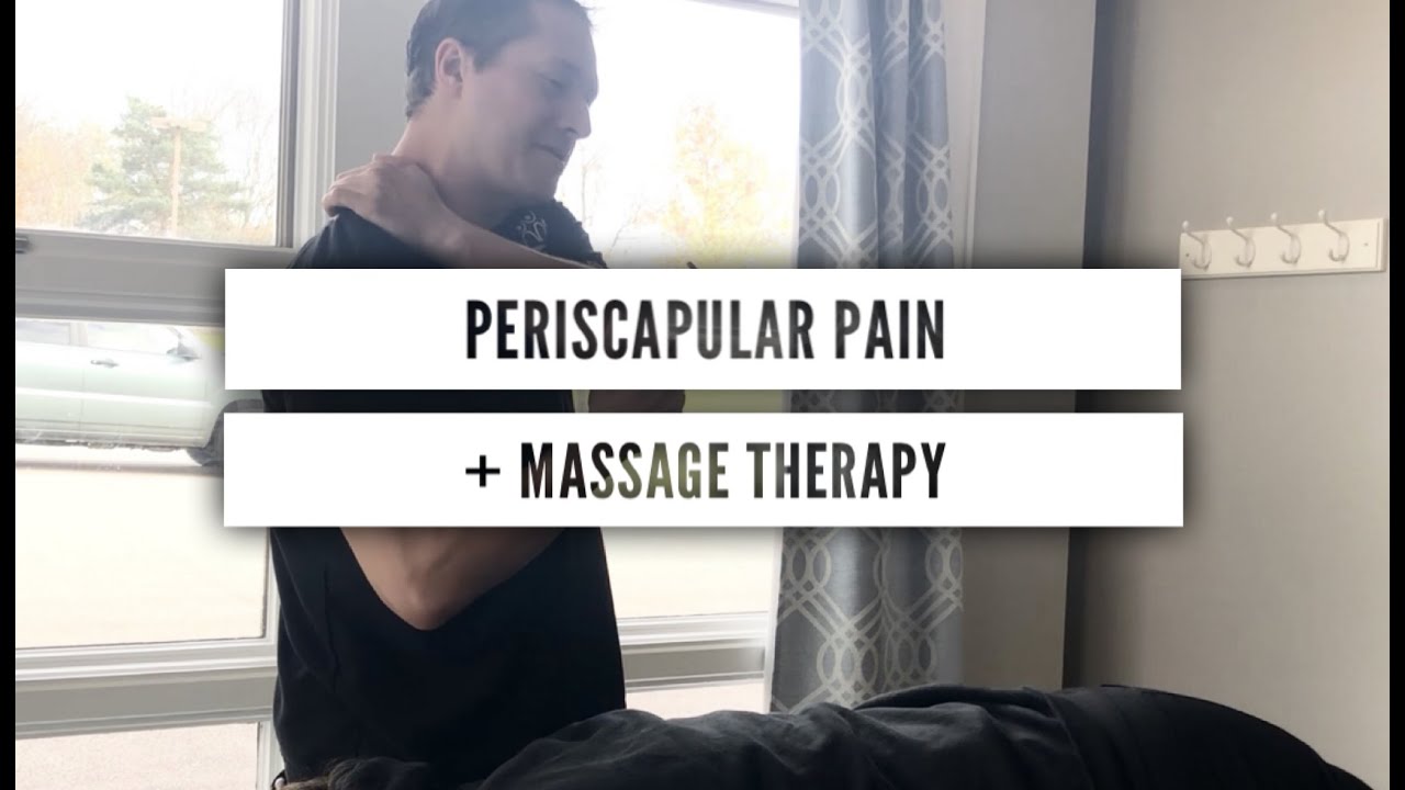 Periscapular Pain + Massage Therapy | Medina, OH - YouTube