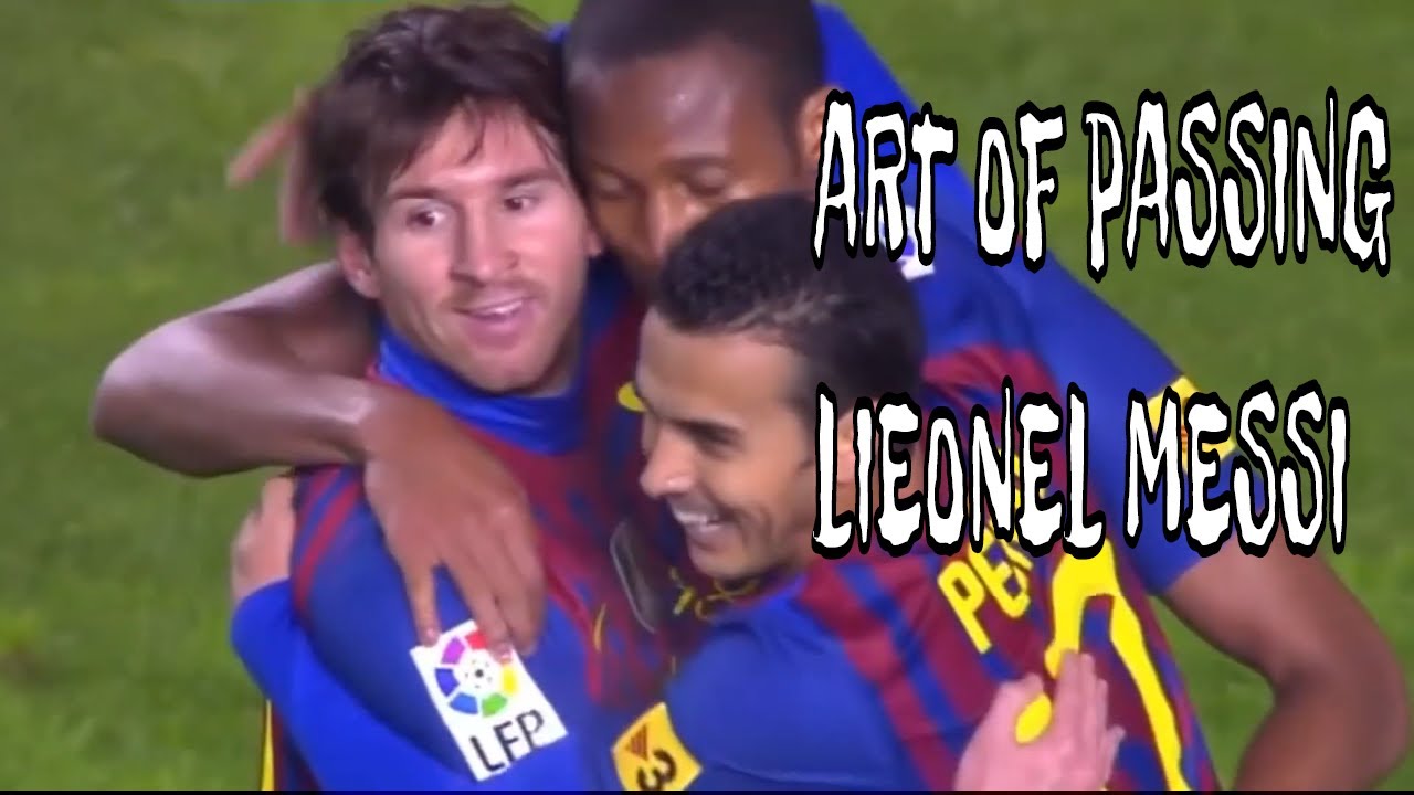 The ART of PASSING - LIONEL MESSI - YouTube