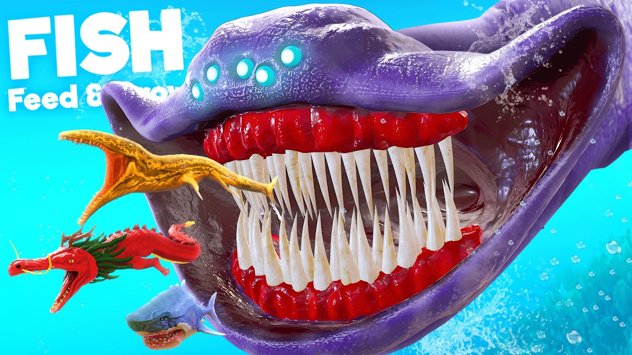 Upgrading *NEW* El Gran Maja in Feed & Grow Fish! - YouTube