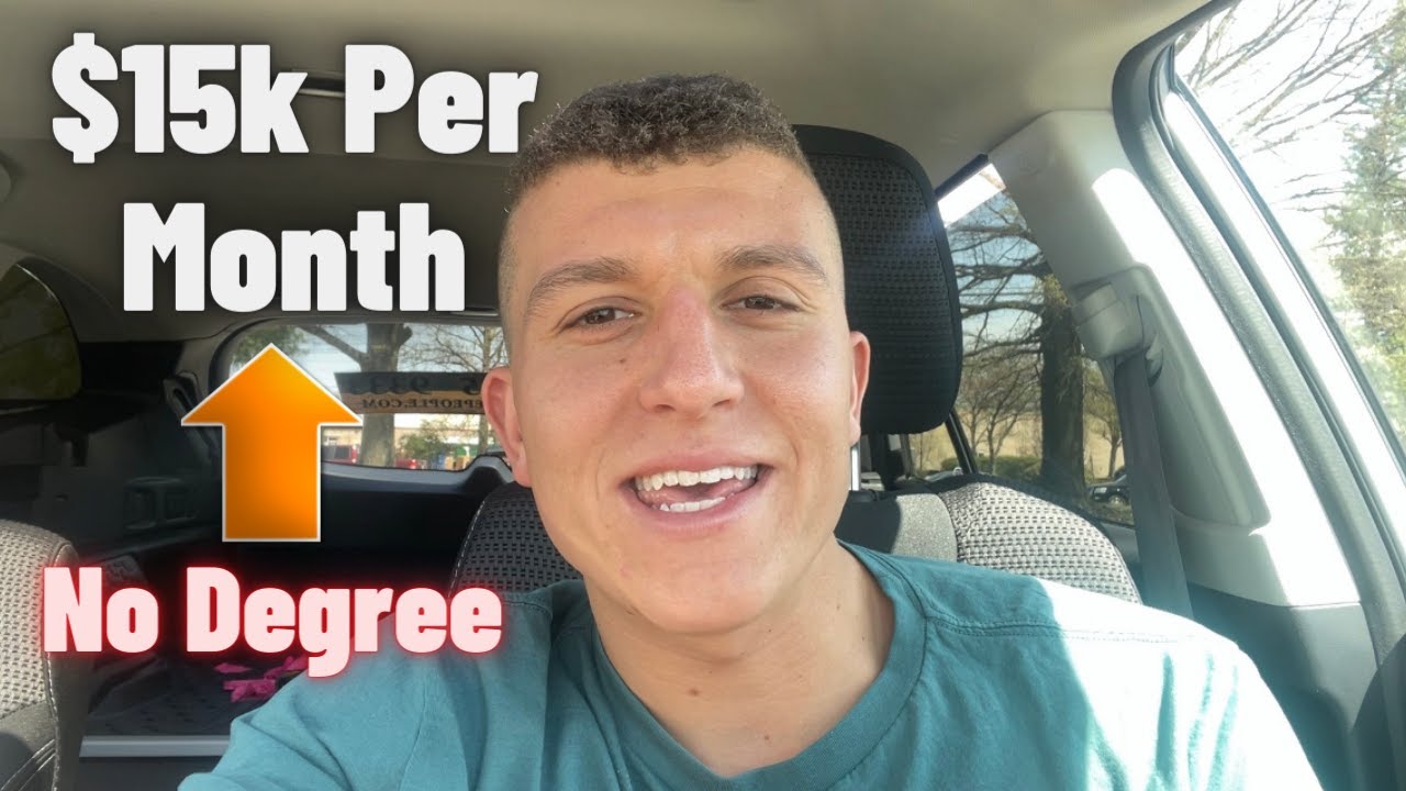 $0 to $15k per month (my income strategy revealed) - YouTube