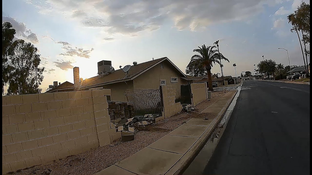 Rocket Plus DJI FPV Drone - After Rain Storm / Smashed Brick Fence ...