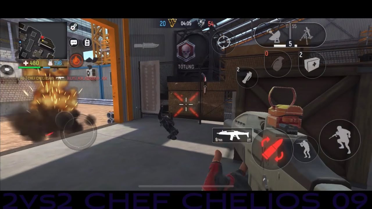 2 vs 2 training with Elys clan - YouTube